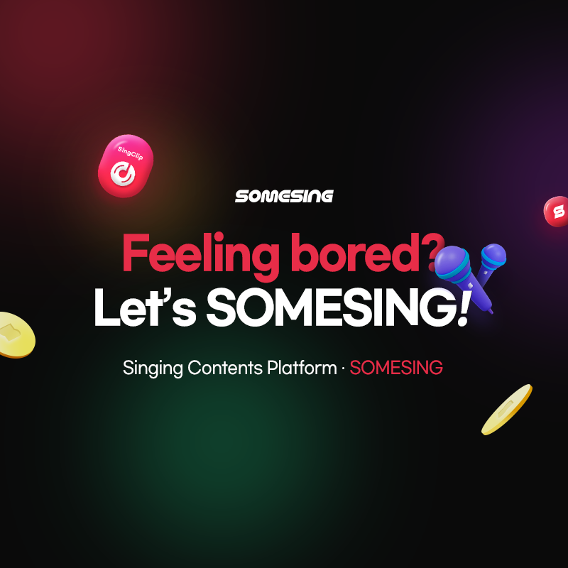 SOMESING::Exciting mobile singing platform